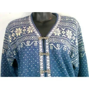 Northern Isles | Sweaters | Northern Isles Womens Petites Small Blue ...